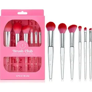 SPECTRUM Brush Club 6-piece Makeup Brush Set - Pink