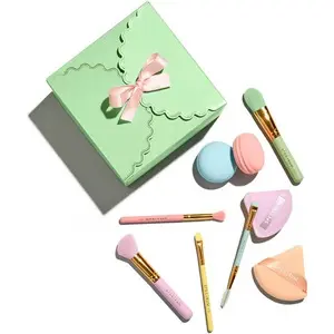 SPECTRUM Patisserie 9-piece Makeup Brush & Sponge Set - Green