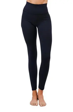 REBODY Hybrid Cloudlux Leggings 25" High Waist - Space Navy