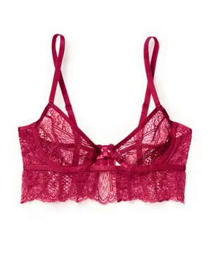ADORE ME Odette Unlined Balconette Bra - Dark Red