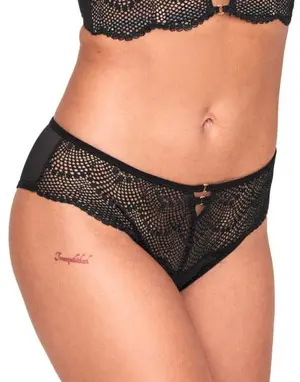 ADORE ME Margaritte Cheeky Panties - Black
