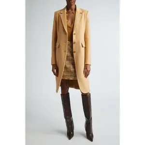 St. John Wool-cashmere Blend Coat