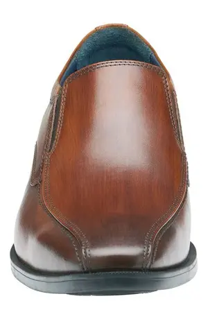 Johnston & Murphy Gibbons Run-off Loafer - Brown Full Grain