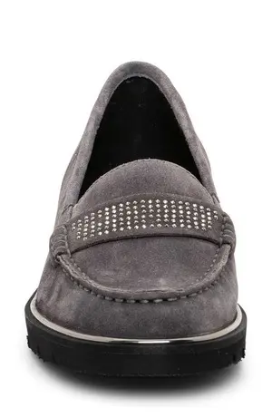 ARA Daffodil Moc Toe Loafer - Grey
