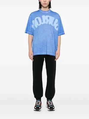 COUNTY OF MILAN Graphic Print T-shirt - Blue