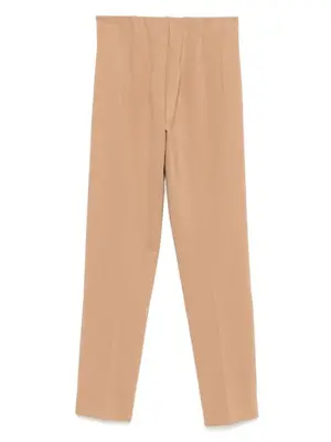 LE TRICOT PERUGIA Pressed-crease Trousers - Brown