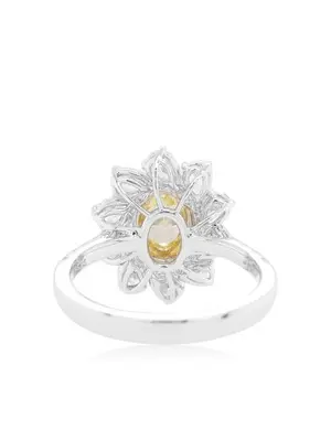 HYT JEWELRY 18kt White Gold Diamond Ring