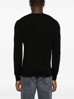 Polo Ralph Lauren Round-neck Wool Sweater - Black