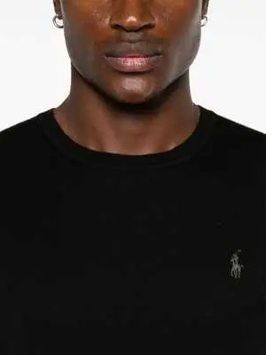 Polo Ralph Lauren Round-neck Wool Sweater - Black