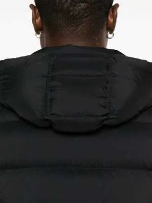 Herno Logo Plaque Padded Jacket - Black