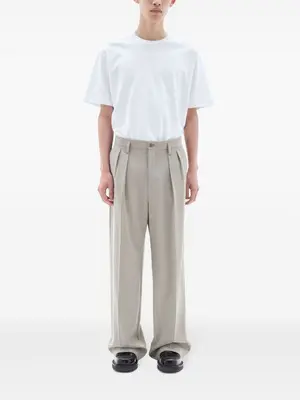 Filippa K Pressed Wide-leg Trousers
