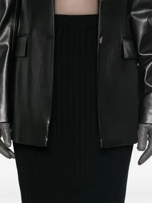 Max Mara Seta Midi Skirt - Black