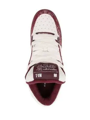 Amiri Bandana Denim Sneakers