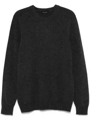 ROBERTO COLLINA Crew-neck Jumper - Grey