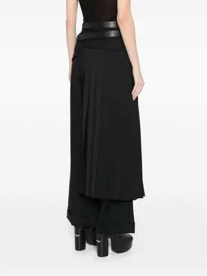 Junya Watanabe Belted Wool Trousers