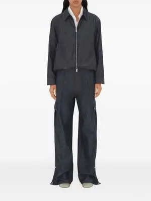 Burberry Belted Denim Jacket