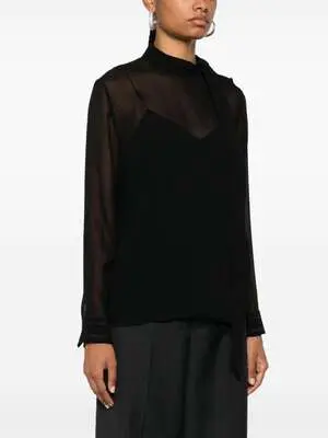 Gucci Silk Georgette Crepe Blouse