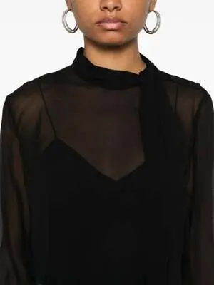 Gucci Silk Georgette Crepe Blouse