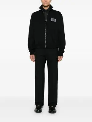 Versace Logo-patch Sweatshirt
