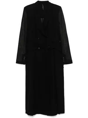 Masnada Wool-blend Long Coat