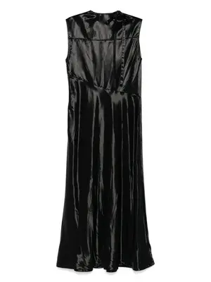 JIL SANDER Satin Midi Dress
