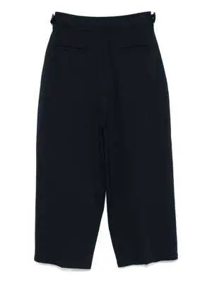 Ralph Lauren Pleated Cropped Trousers