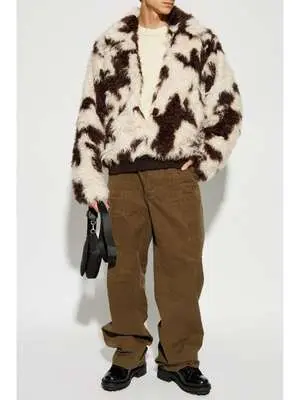 Dsquared2 Ripped Loose-fit Trousers - Brown