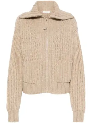 LEMAIRE Yak-alpaca Wool-blend Trucker Cardigan