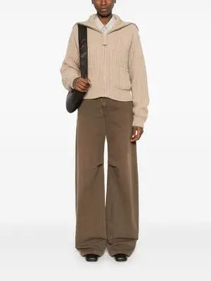 LEMAIRE Yak-alpaca Wool-blend Trucker Cardigan
