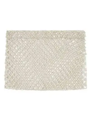 Alanui Open-knit Mini Skirt