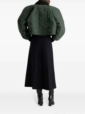 PATOU Cropped Quilted Bomber Jacket