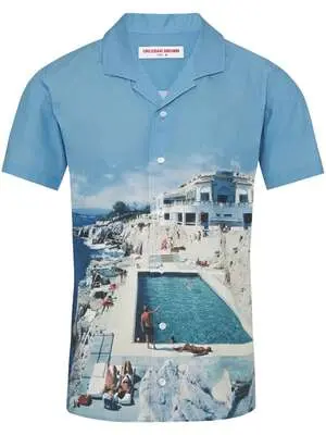 Orlebar Brown Hibbert Shirt - Blue