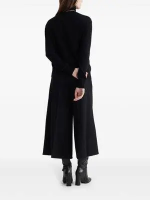 PATOU Jp Roll-neck Sweater - Black