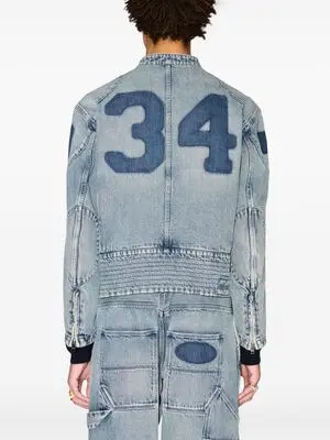 AMBUSH Varsity-style Denim Jacket