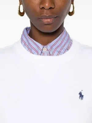 Polo Ralph Lauren Pony-embroidered Sweater - White