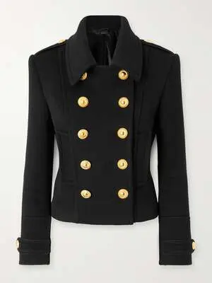 TOM FORD Embellished Wool-felt Jacket