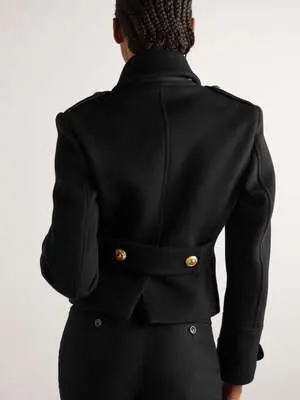 TOM FORD Embellished Wool-felt Jacket