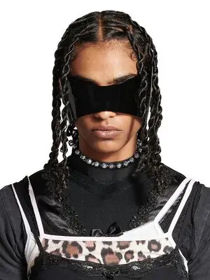 Balenciaga Malibu Ball Choker - Silver