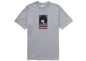 Supreme Emo Tee Shirt - Heather Grey