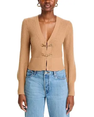 Generation Love Monse Wool Cardigan With Chain Detail