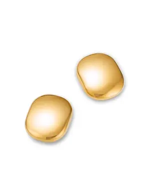 Bloomingdale'S 14k Yellow Oval Stud Earrings - Gold