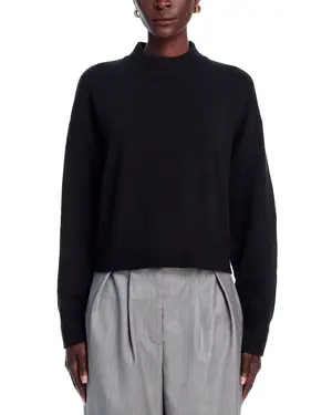 French Connection Vhari Crewneck Sweater - Black