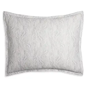 SFERRA Sera Long Staple Cotton Sateen Abstract Standard Sham - Exclusive Natural