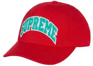 Supreme Felt Arc 6-panel Cap - Red
