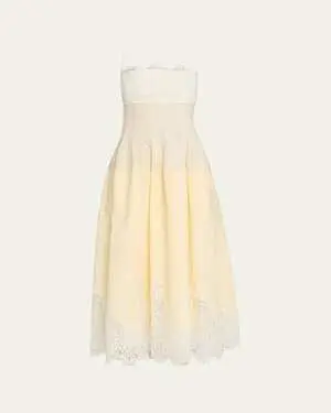 open back lace up dress Morthira Open Back Lace Up Midaxi Dress main image 0