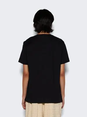 Givenchy Slim Fit T-shirt With 4g Embroidery - Black