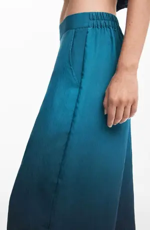 Desigual Tremiti Ombré Wide Leg Pants