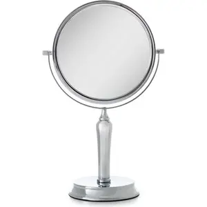 ZADRO Anaheim Makeup Mirror With 5x/1x Magnification - Chrome