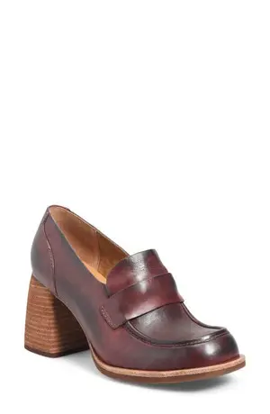 Kork-Ease® Aston Loafer Pump - Burgundy