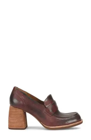Kork-Ease® Aston Loafer Pump - Burgundy